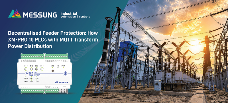 Decentralised Feeder Protection with XM-PRO 10 PLC