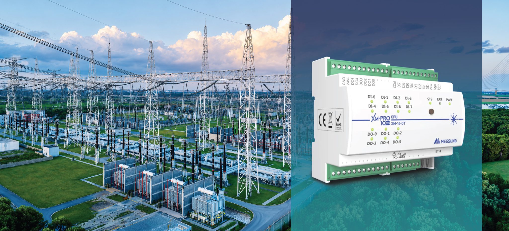 Decentralised Feeder Protection with XM-PRO 10 PLC
